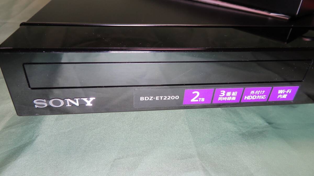 Yahoo!オークション - 【twe07-8754】送料込 SONY BDZ-ET2200 HDD 2TB/...