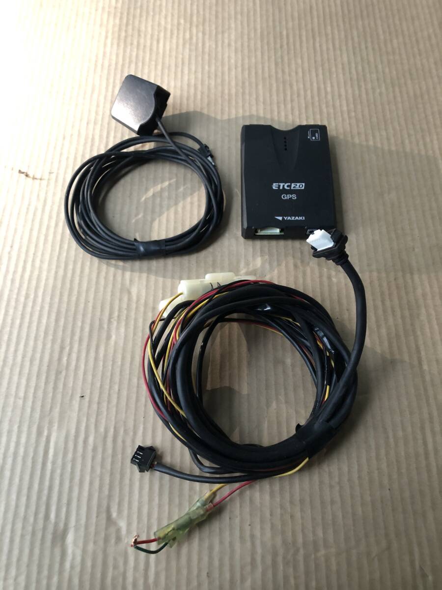 Yahoo!オークション - YAZAKI ヤザキ ETC 2.0 2.0ETC ETC-YD201 GPS付 ...