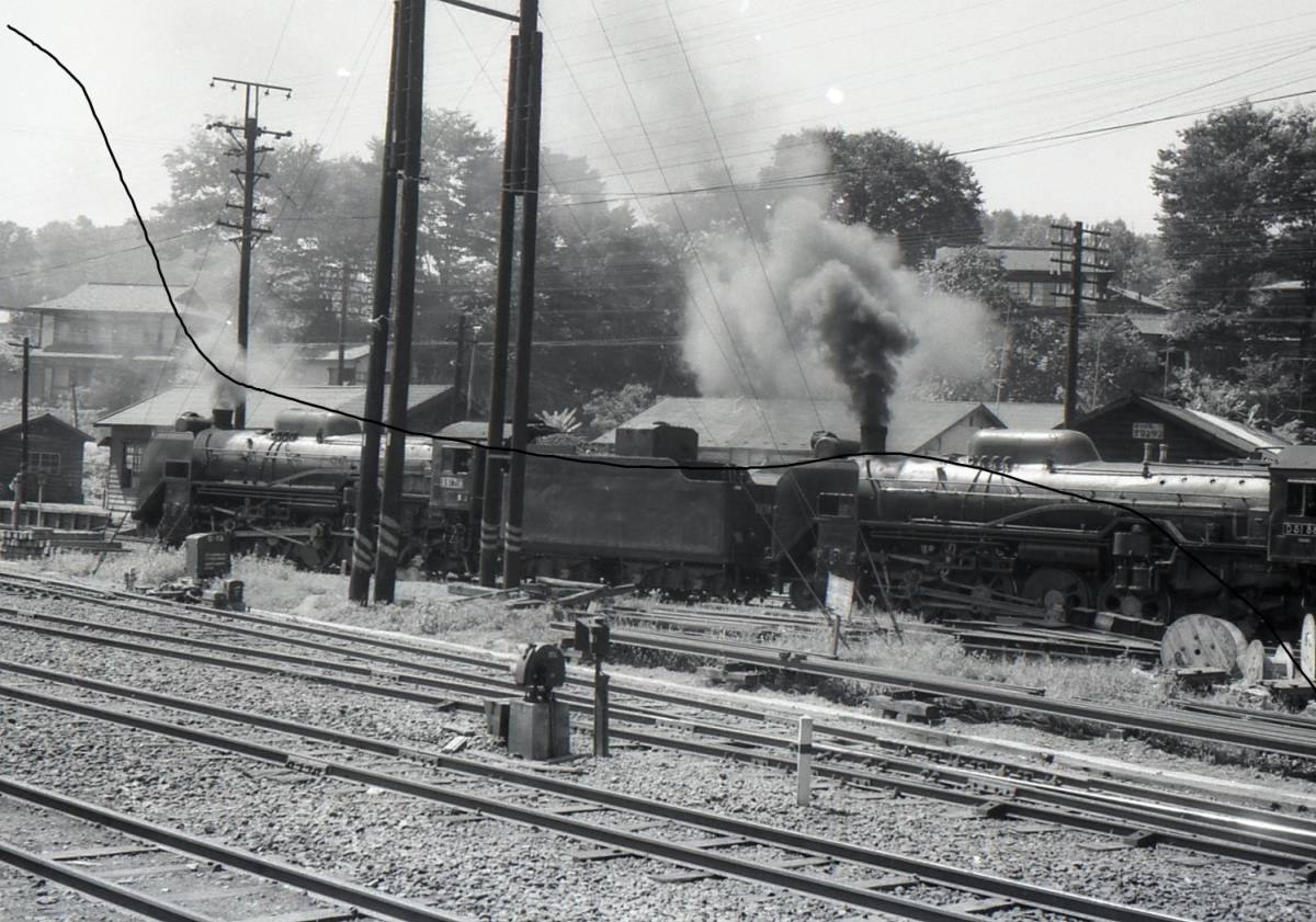 Yahoo!オークション - 国鉄時代 昭和40年 東北本線 蒸気機関車 C60 61 ...