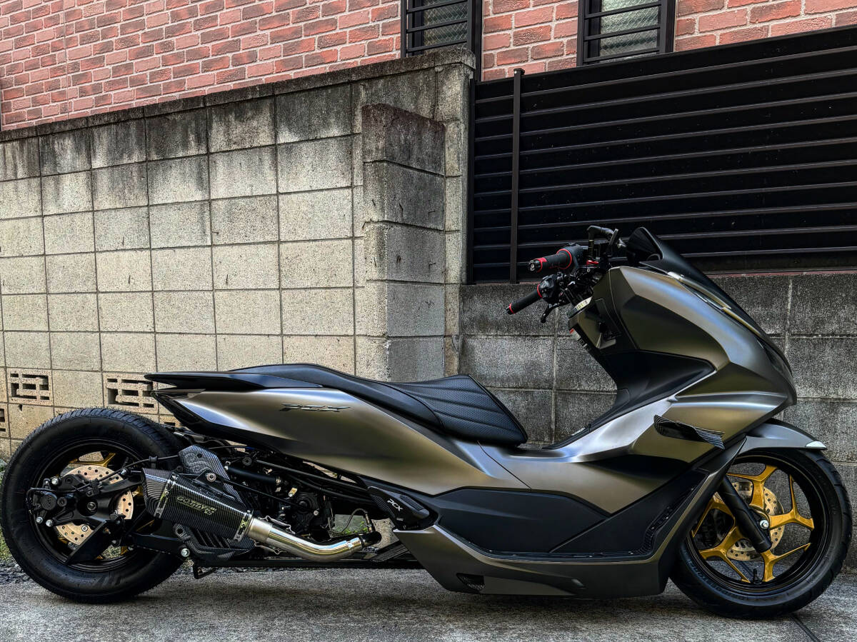 Yahoo!オークション - 24年新車モデルベース JK05 PCX フルカスタム車...