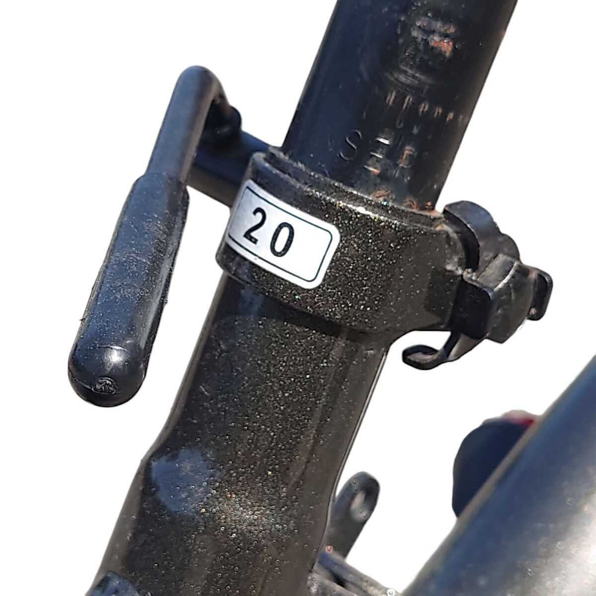 Yahoo!オークション - 【美品】 ミニベロ 折りたたみ自転車 AJ-08N 20...