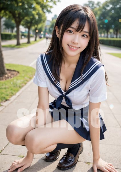 Yahoo!オークション - 【0501-24】A4 ポスター 高画質 AI 美女 お姉さ...