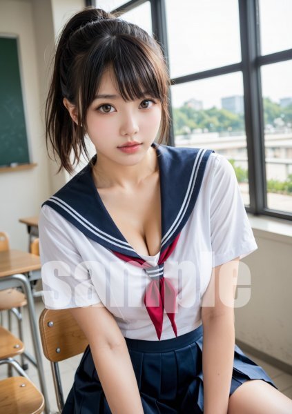 Yahoo!オークション - （現品限り） A4 ポスター 高画質 AI 美女 お姉...