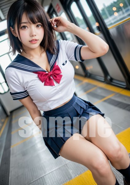 Yahoo!オークション - （現品限り） A4 ポスター 高画質 AI 美女 お姉...