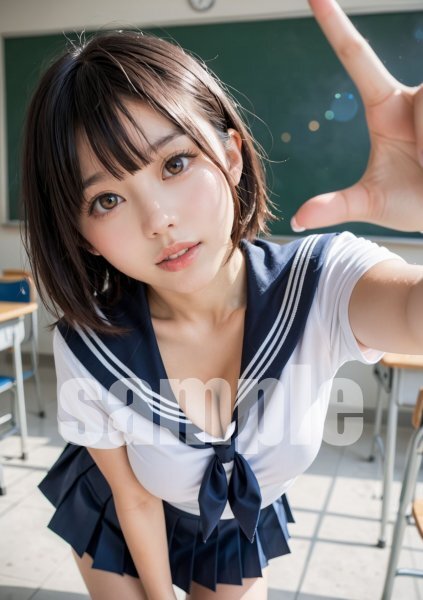 Yahoo!オークション - （現品限り） A4 ポスター 高画質 AI 美女 お姉...