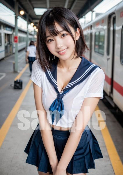 Yahoo!オークション - （現品限り） A4 ポスター 高画質 AI 美女 お姉...