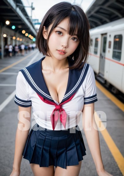 Yahoo!オークション - （現品限り） A4 ポスター 高画質 AI 美女 お姉...