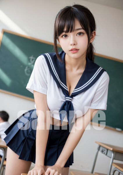 Yahoo!オークション - （現品限り） A4 ポスター 高画質 AI 美女 お姉...