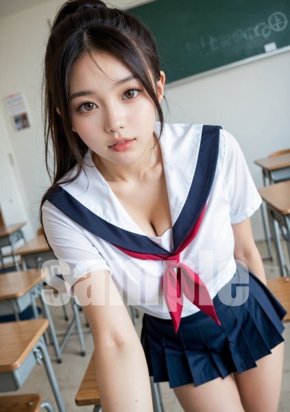 Yahoo!オークション - （現品限り） A4 ポスター 高画質 AI 美女 お姉...