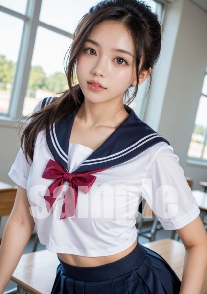 Yahoo!オークション - （現品限り） A4 ポスター 高画質 AI 美女 お姉...