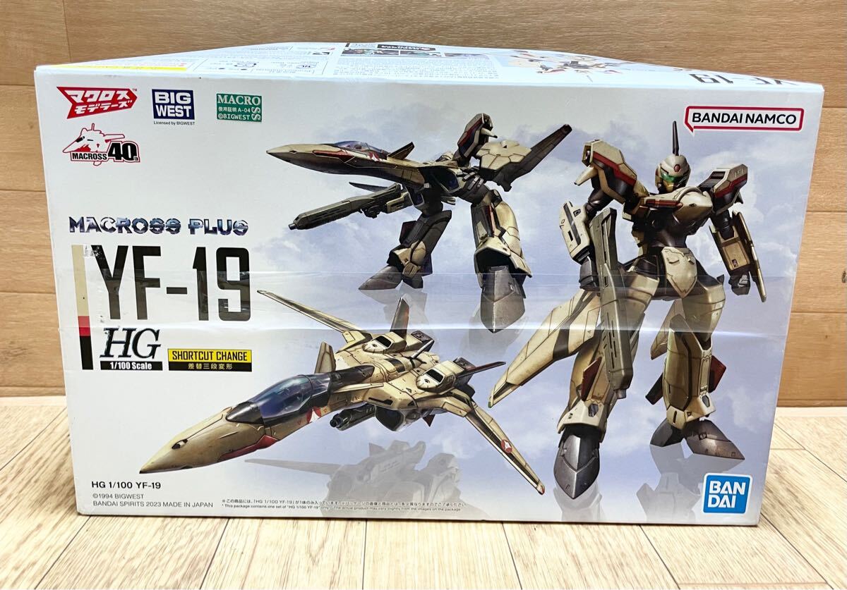 Yahoo!オークション - 未使用 未開封 プラモデル バンダイ 1/100 YF-19...