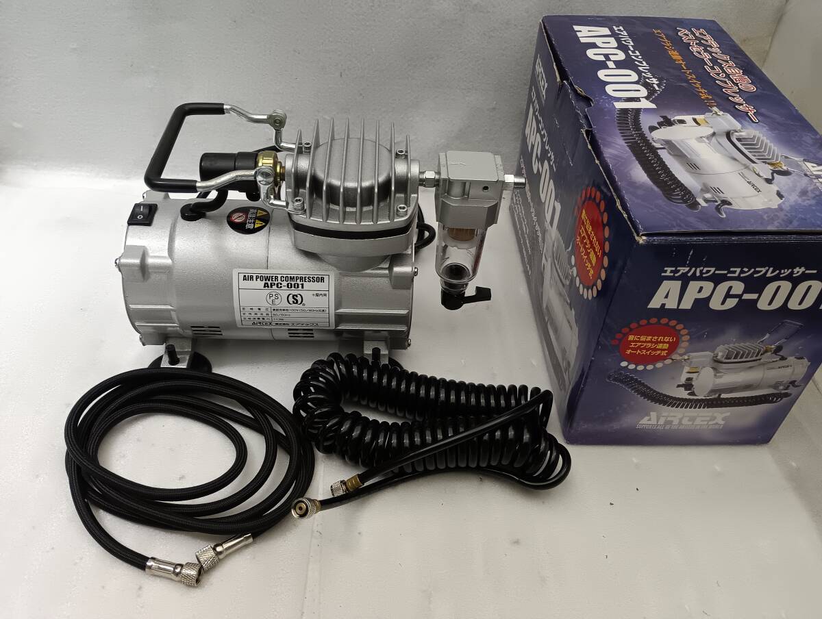 Yahoo!オークション - み206 AIRTEX エアパワーコンプレッサー APC-001...