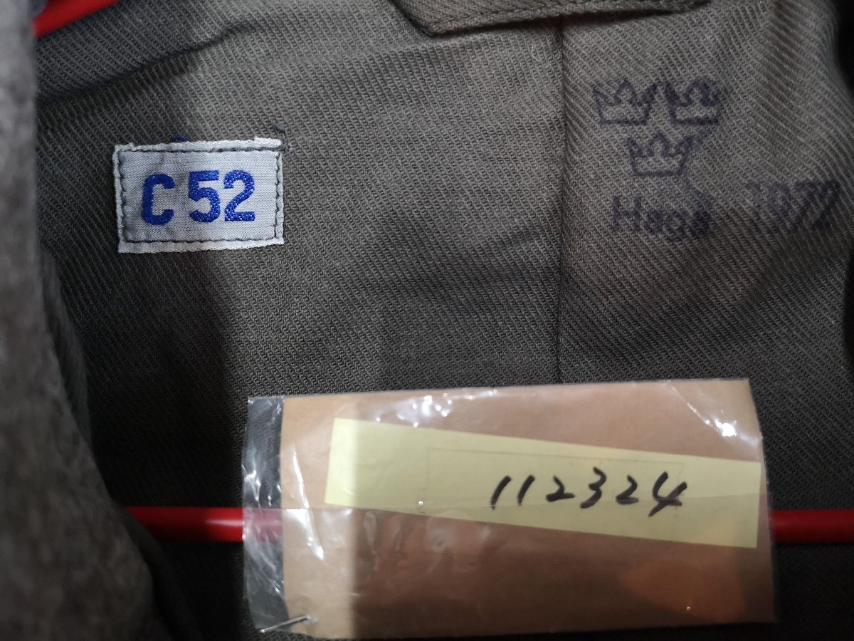 Yahoo!オークション - スウェーデン軍放出品 M59ウールジャケットC52 1...