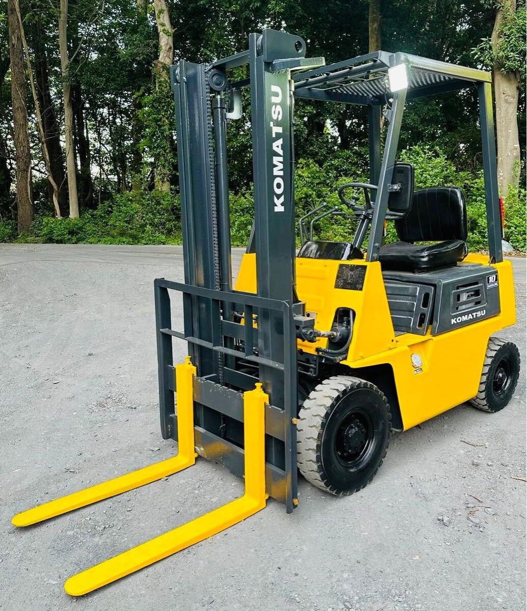 Yahoo!オークション - コマツ フォークリフト Komatsu FG10-12 ガソリ...