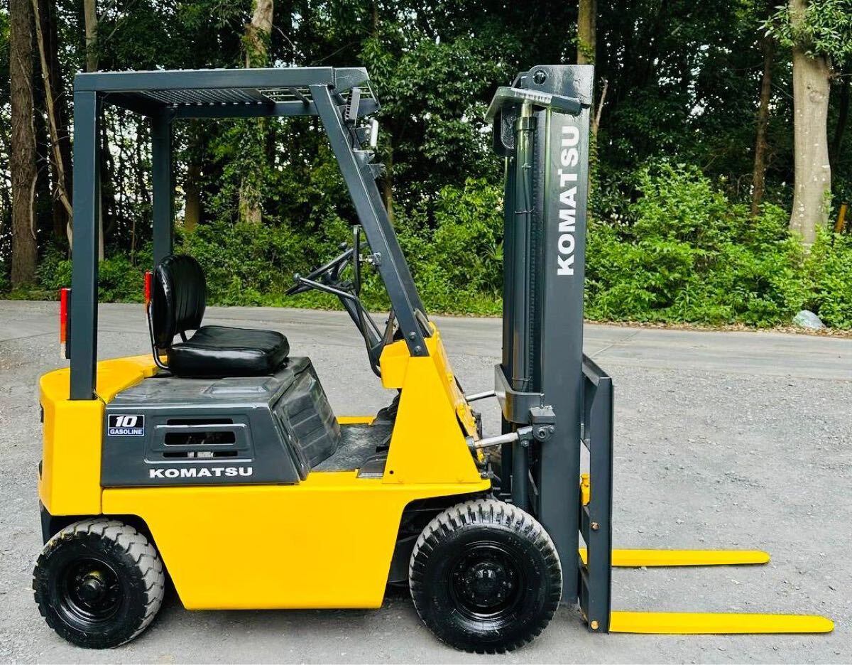 Yahoo!オークション - コマツ フォークリフト Komatsu FG10-12 ガソリ...