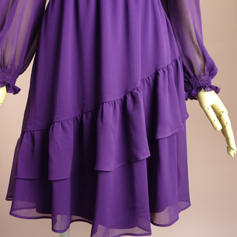 Yahoo!オークション - 新品DKNY 15号 ダナキャランニューヨーク 紫 長...