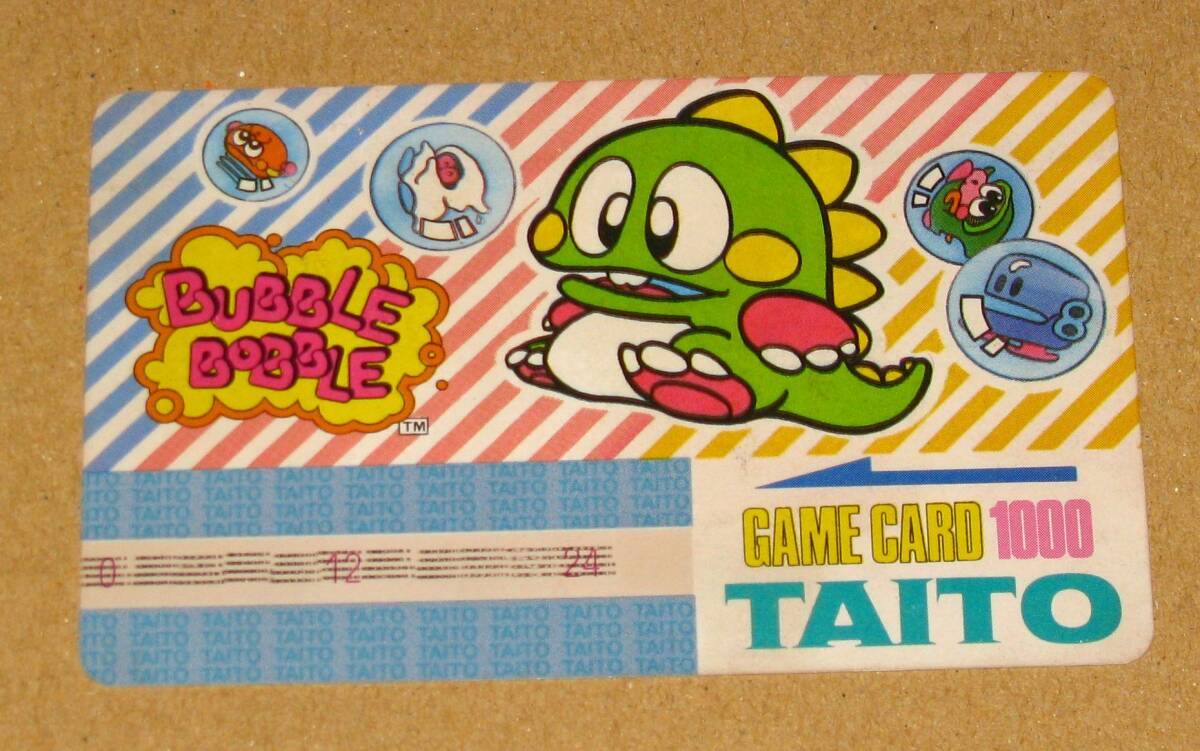 Yahoo!オークション - ゲームセンター プリペイドカード TAITO GAME CA...