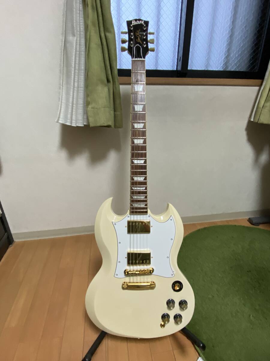 Yahoo!オークション - Burny SGタイプ ホワイト