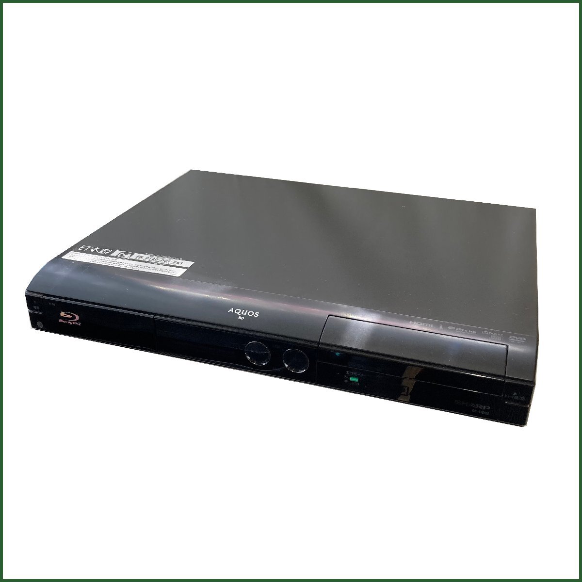 Yahoo!オークション - 中古 シャープ/SHARP BDレコーダー AQUOS ブルー...