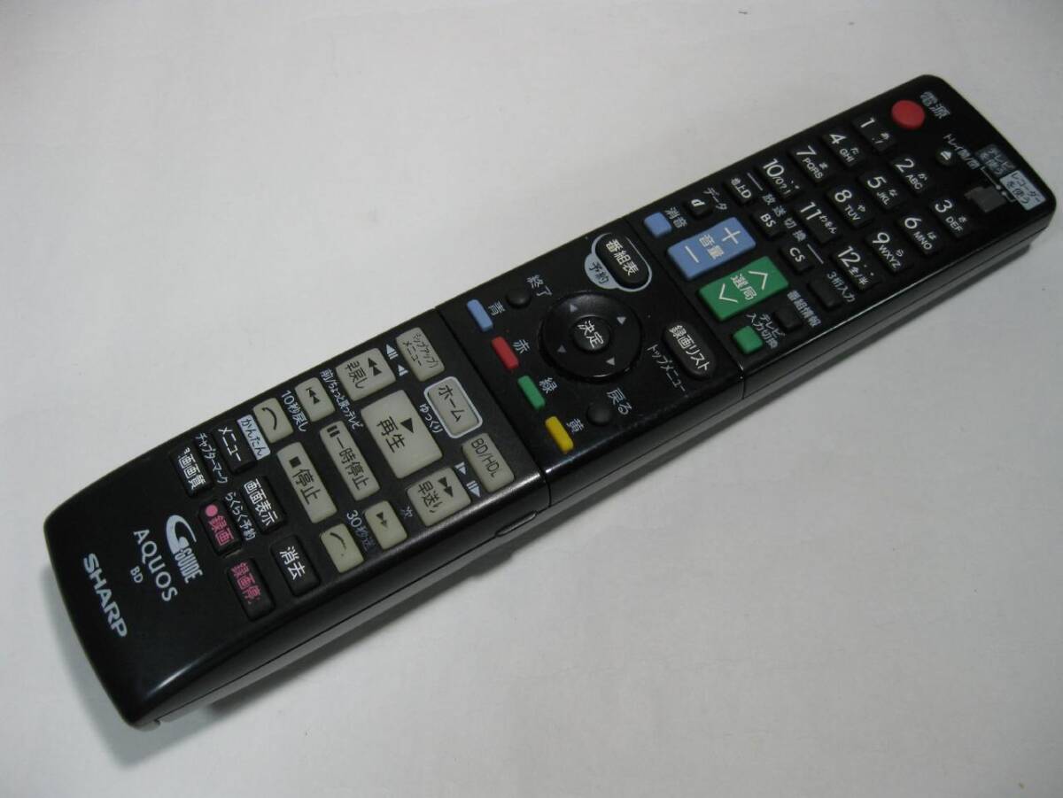 Yahoo!オークション - 8 SHARP/シャープ AQUOS BD用リモコン GB113PA