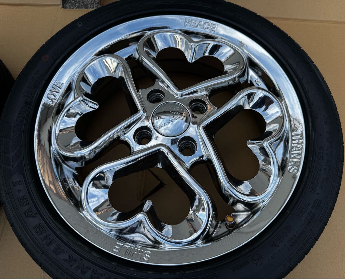 Yahoo!オークション - JEWELHEART 15インチPCD100 5J+45 4H