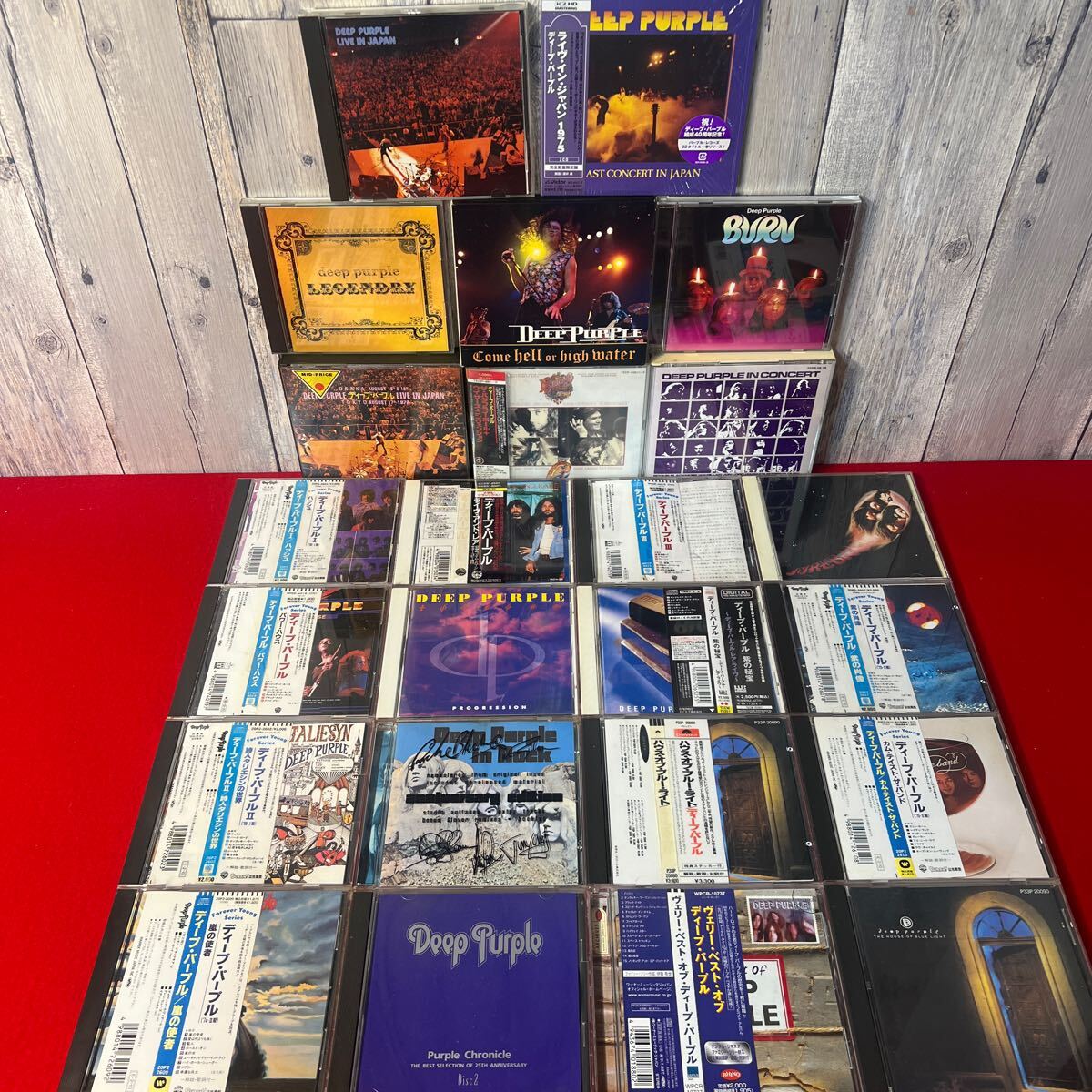 Yahoo!オークション - 【d09】DEEP PURPLE ディープ・パープル CD まと...