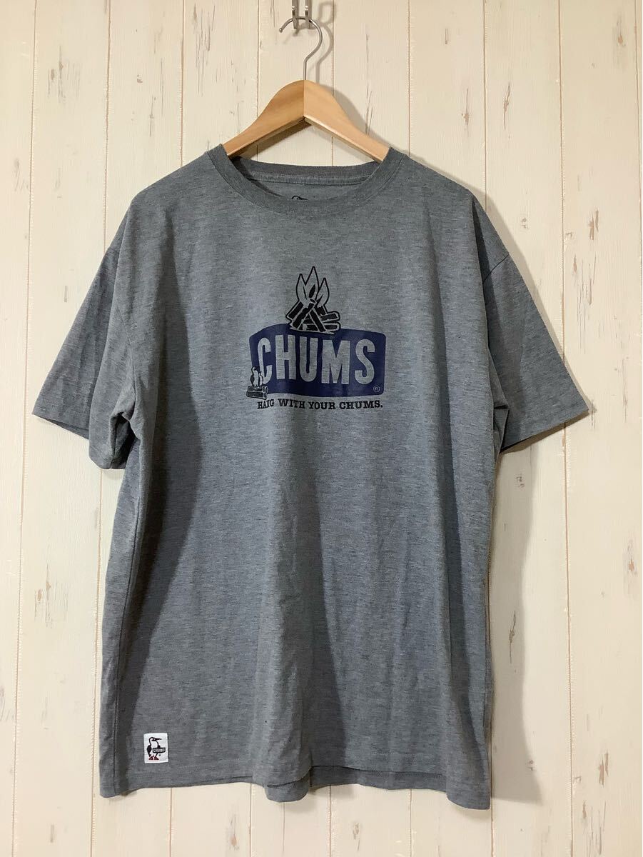 い1688 CHUMS チャムス 半袖Tシャツ プリントTシャツ XXL グレー クルーネック ポリエステル ドライ ボックスロゴ(チャムス)｜売買されたオークション情報、yahooの商品情報 ...