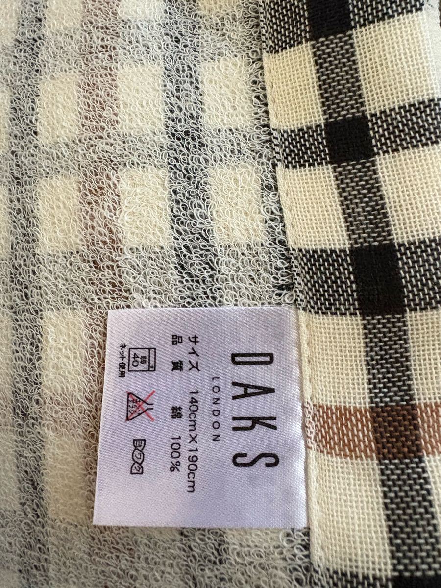 Yahoo!オークション - DAKS/ダックス【新品】柔らか軽量ガーゼタオルケ...