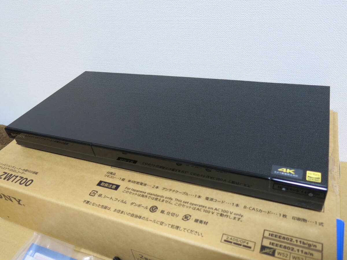 Yahoo!オークション - ブルーレイディスク/DVDレコーダー SONY BDZ-ZW...