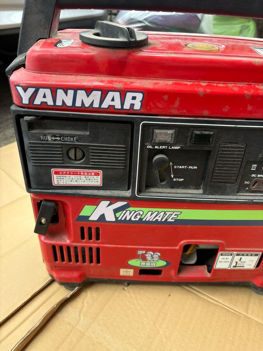 Yahoo!オークション - 1円スタート YANMAR KING MATE YSG 750 発電機 ...