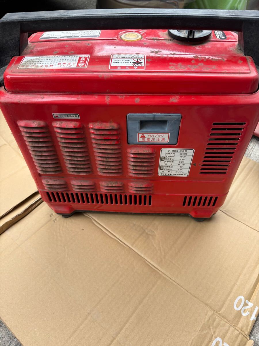 Yahoo!オークション - 1円スタート YANMAR KING MATE YSG 750 発電機 ...
