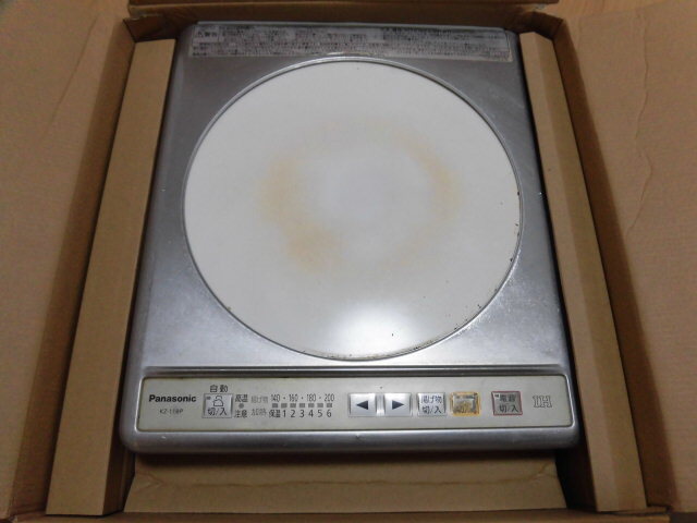 Yahoo!オークション - IHクッキングヒーター KZ-11BP パナソニック ジ...