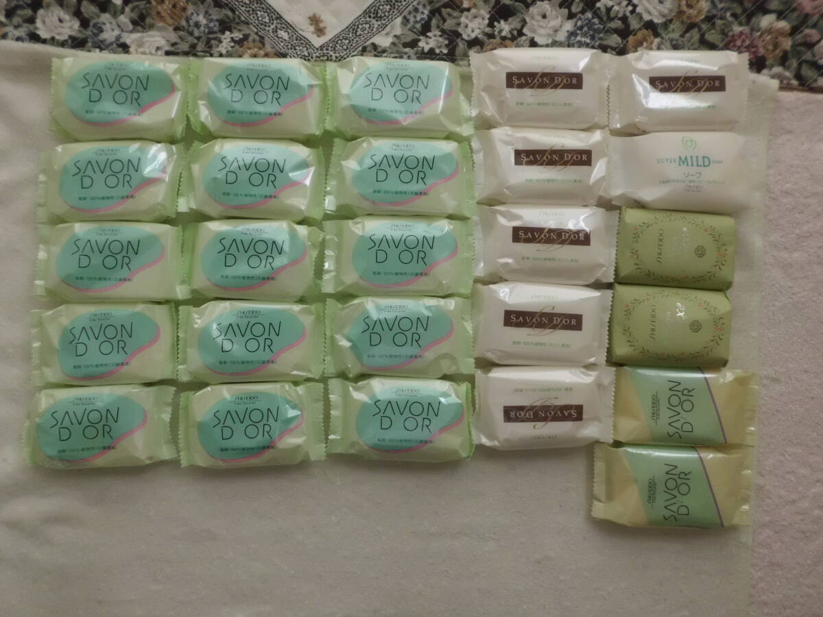 Yahoo!オークション - 21211 新品 資生堂（石鹸）（80g・90g）合計26個...