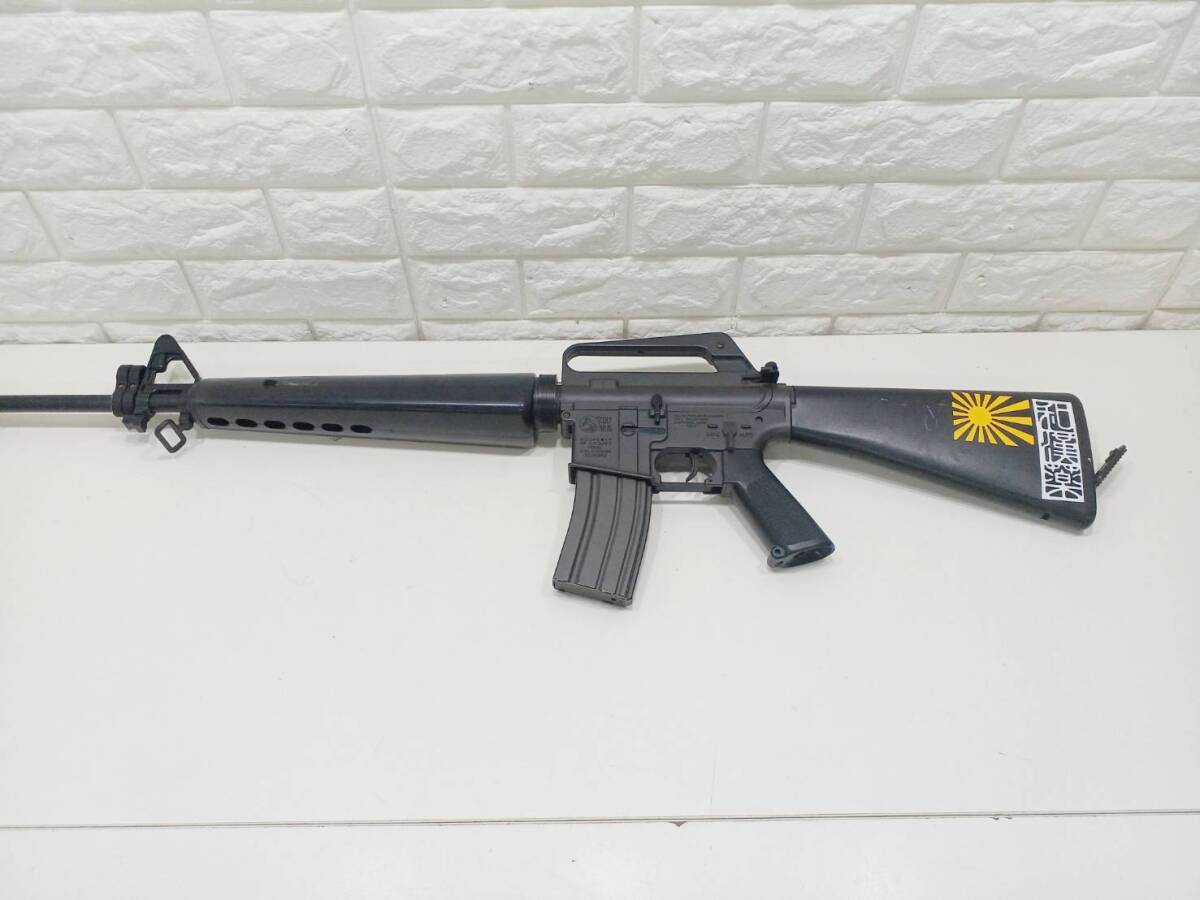Yahoo!オークション - P428 1円～ COLT コルト AR-15 電動ガン ライフ...