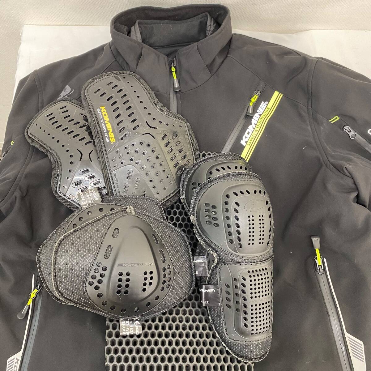 Yahoo!オークション - KOMINE コミネ プロテクトウインタージャケット...