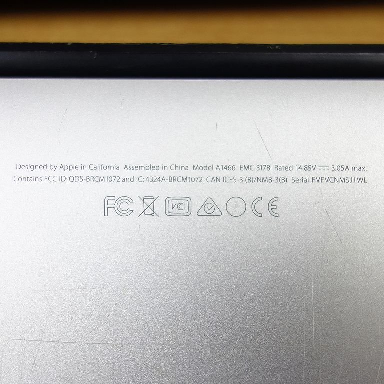 Yahoo!オークション - 1円スタート ジャンク MacBook Air 13インチ 201...