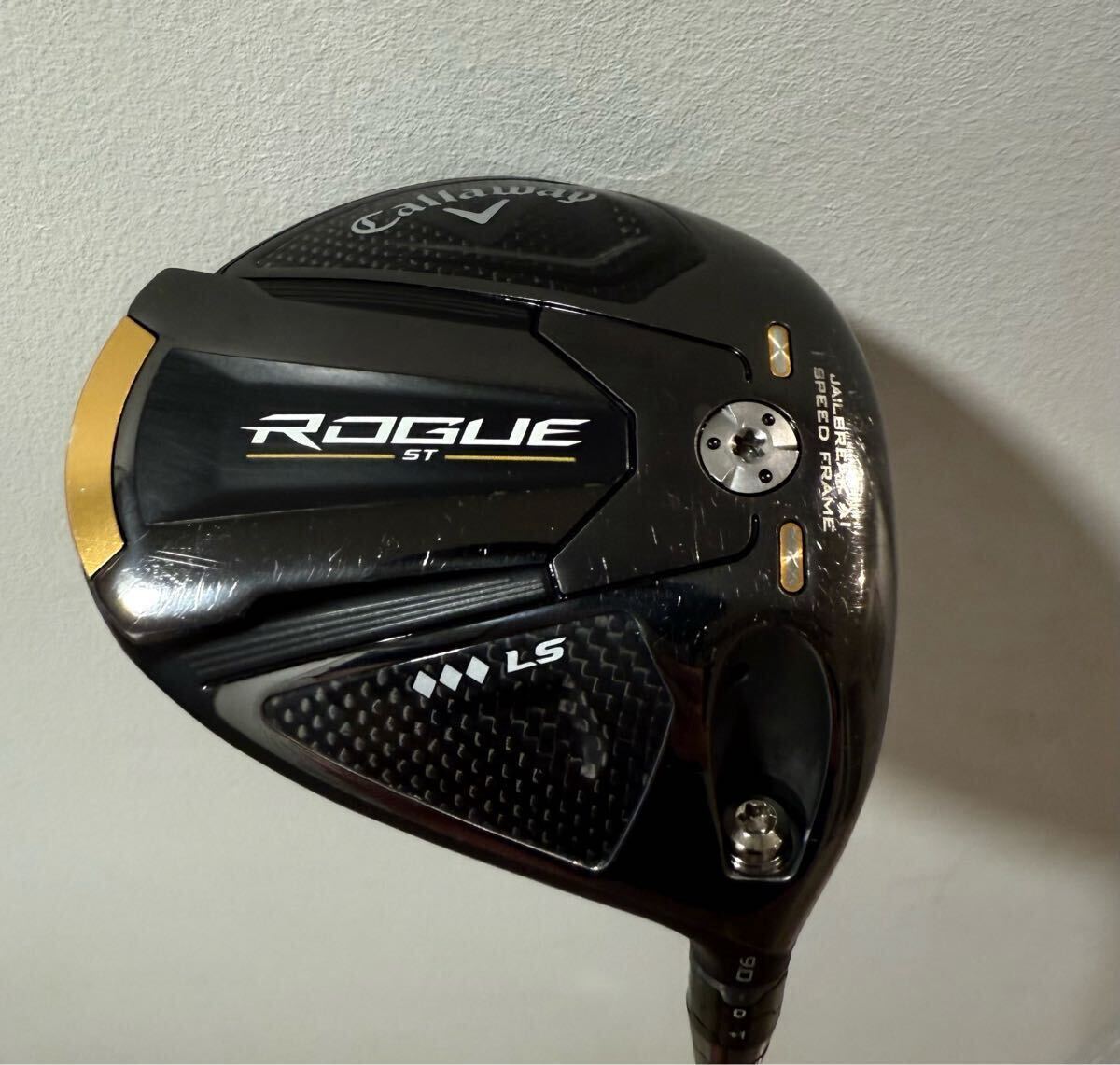 Callaway 1W ROGUE ST トリプルダイヤ LS 9度 VENTUS 5-S BLACK GOLD +Speeder Motore 661 1W キャロウェイ用スリーブ ...