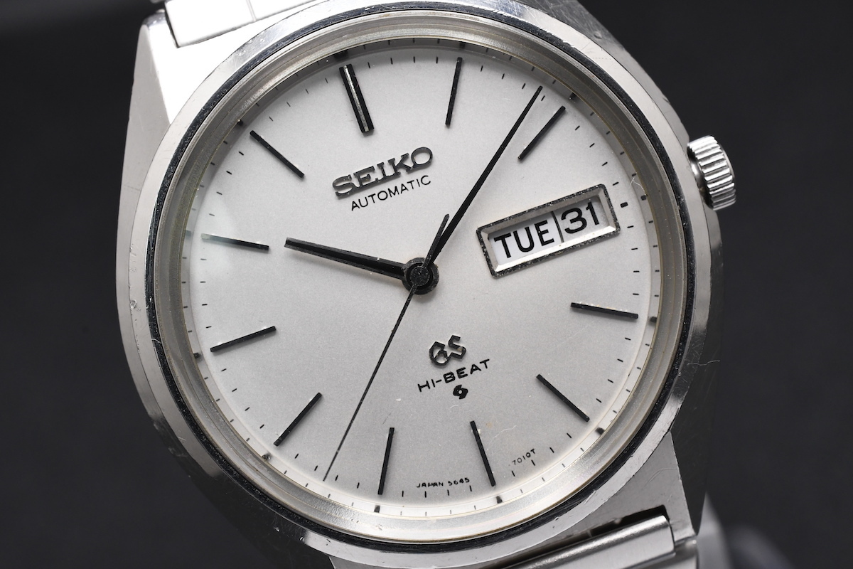 Yahoo!オークション - SEIKO GS GRAND SEIKO HI-BEAT Ref 5646-7010 グ...
