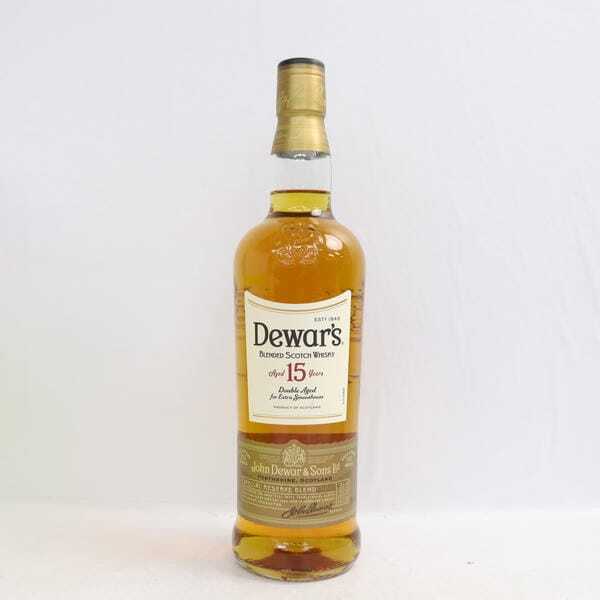Yahoo!オークション - 1円~Dewars（デュワーズ）15年 ダブルエイジド 4...