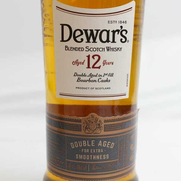 Yahoo!オークション - 1円~【2本セット】Dewars（デュワーズ）12年 ダ...