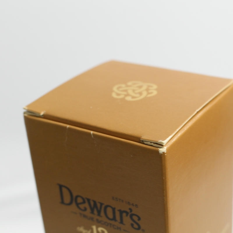 Yahoo!オークション - 1円~Dewars（デュワーズ）12年 ザ アンセスター ...