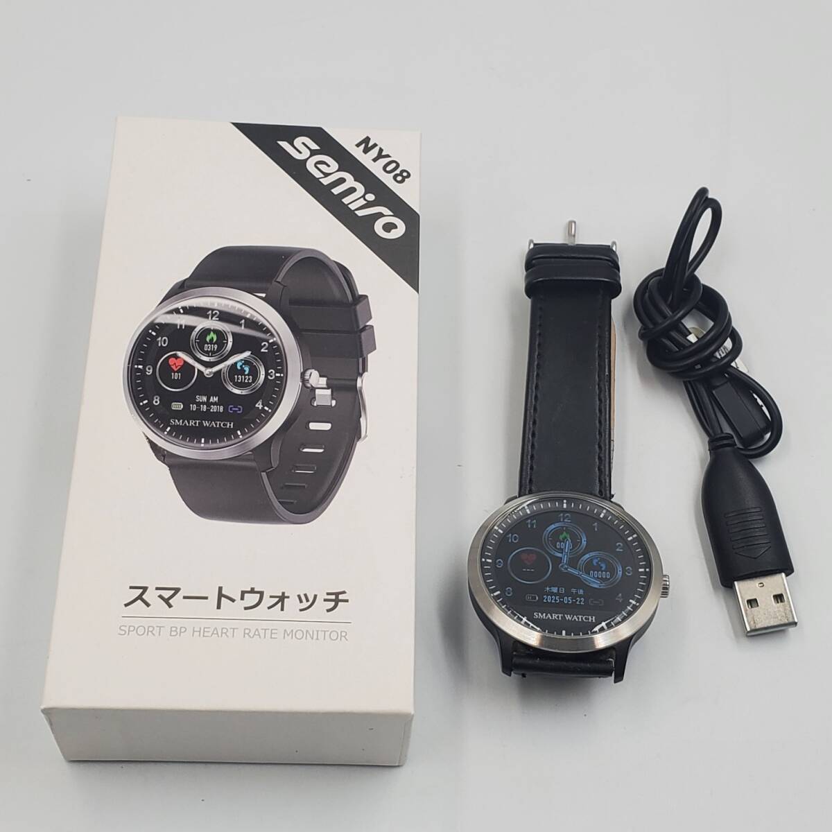 Yahoo!オークション - スマートウォッチ semiro NY08 動作品 取扱説明...