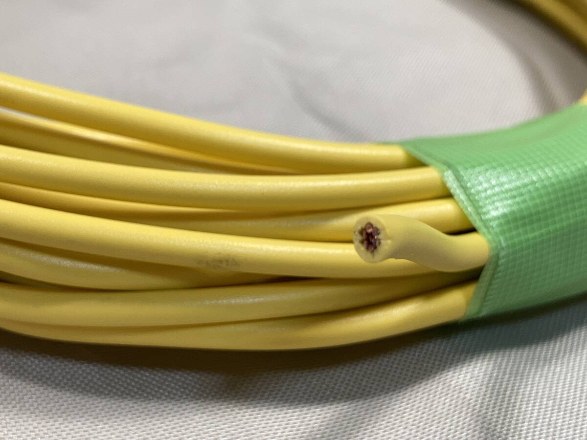 Yahoo!オークション - IV2.0mm/黄色/約10m/SWCC/昭和電線/送料360円～/...
