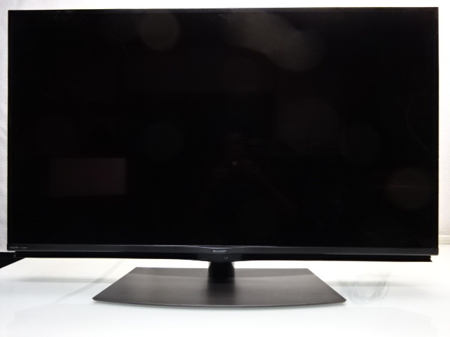Yahoo!オークション - A302/美品 SHARP 45型/4K/WIFI/Youtobe/Netflix/...