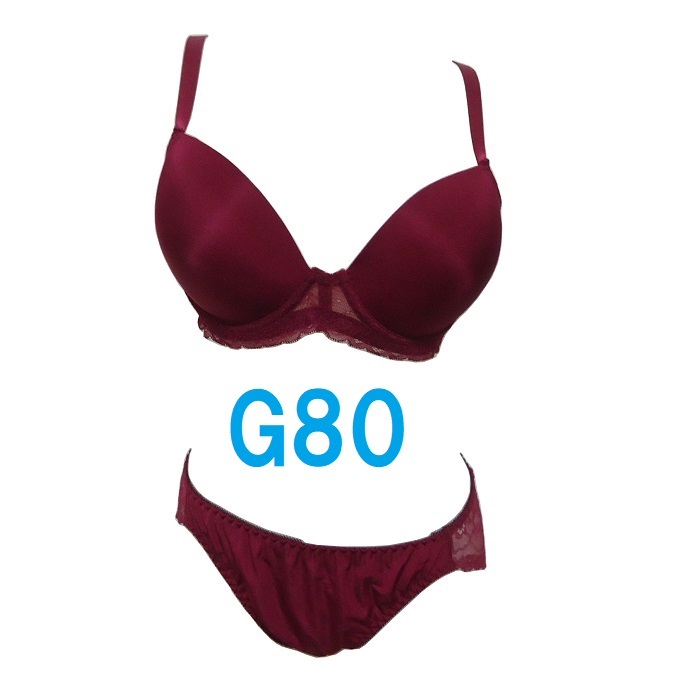 Yahoo!オークション - G80/L・ワイン モールドカップ シームレスTシャ...