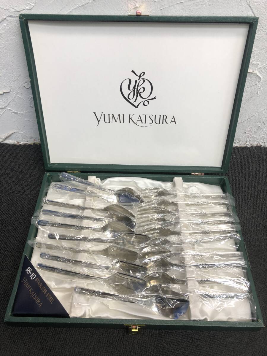 Z-21201K YUMI KATSURA 桂由美 カトラリーセット スプーン フォーク など18-10 STAINLESS STEEL 計20本セット 保管品(カトラリー)｜売買された ...