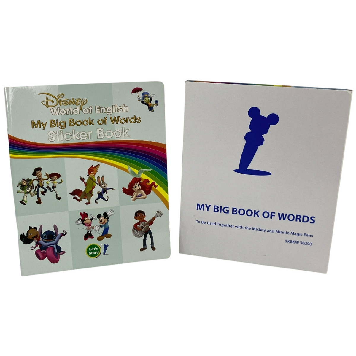 Yahoo!オークション - DWE My Big Book of Words Sticker Book セット ...