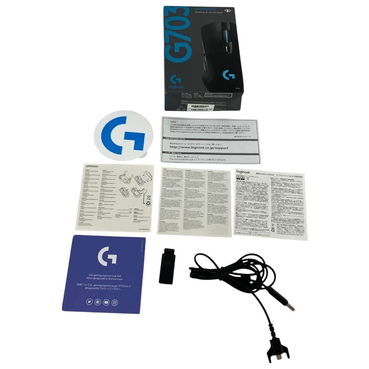 Yahoo!オークション - Logicool ロジクール G703 ワイヤレス ゲーミン...