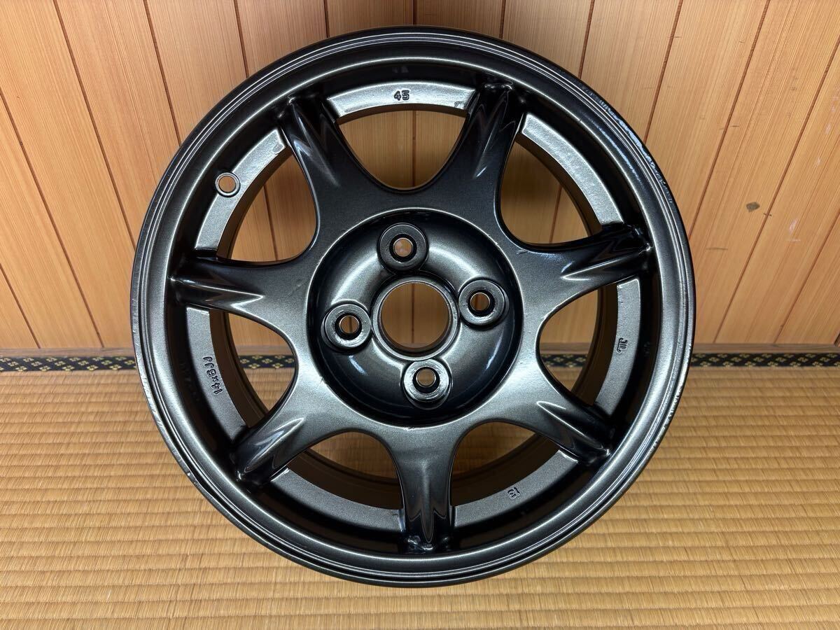 マツダ ユーノス ロードスター NA NA6 NA8 純正 14インチ 6 J +45 PCD100 4H ガンメタ 4本 軽量(純正品)｜売買されたオークション情報、yahooの商品情報を ...