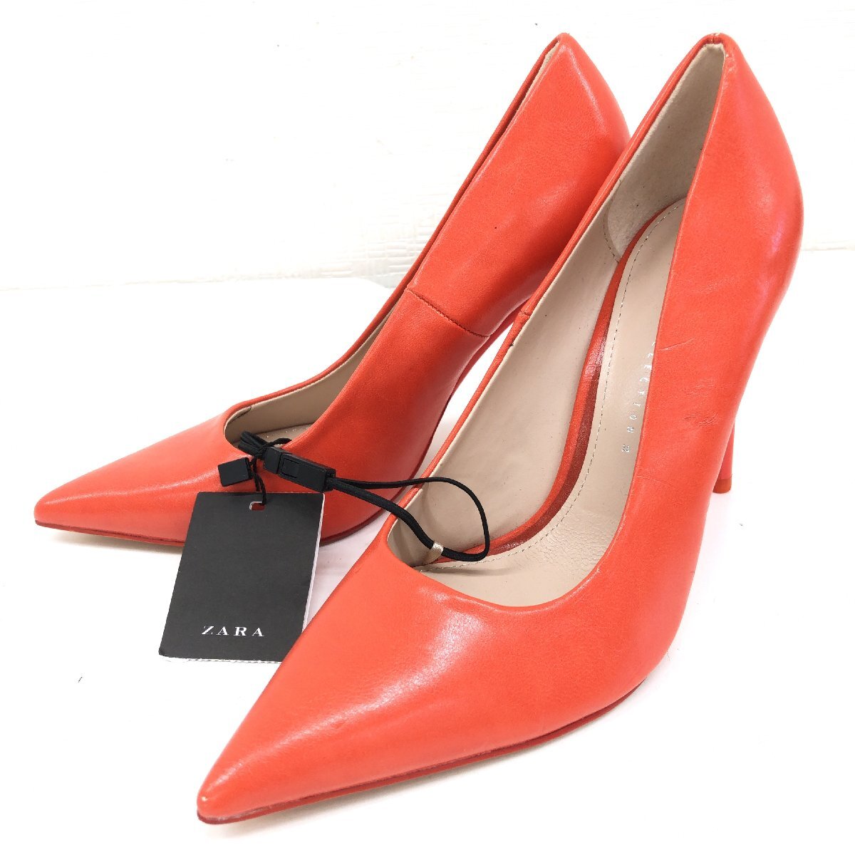 Yahoo!オークション - 新品 ZARA ザラ 定価5 990円 ポインテッドトゥ ...